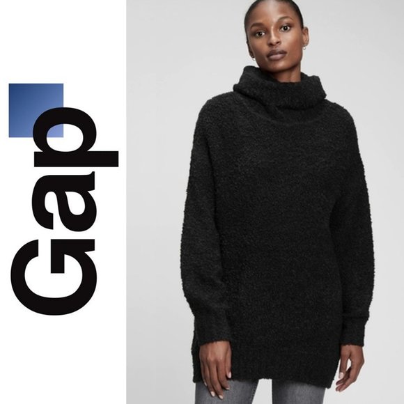 GAP | Sweaters | New Gap Boucle Oversized Cowlneck Sweater | Poshmark